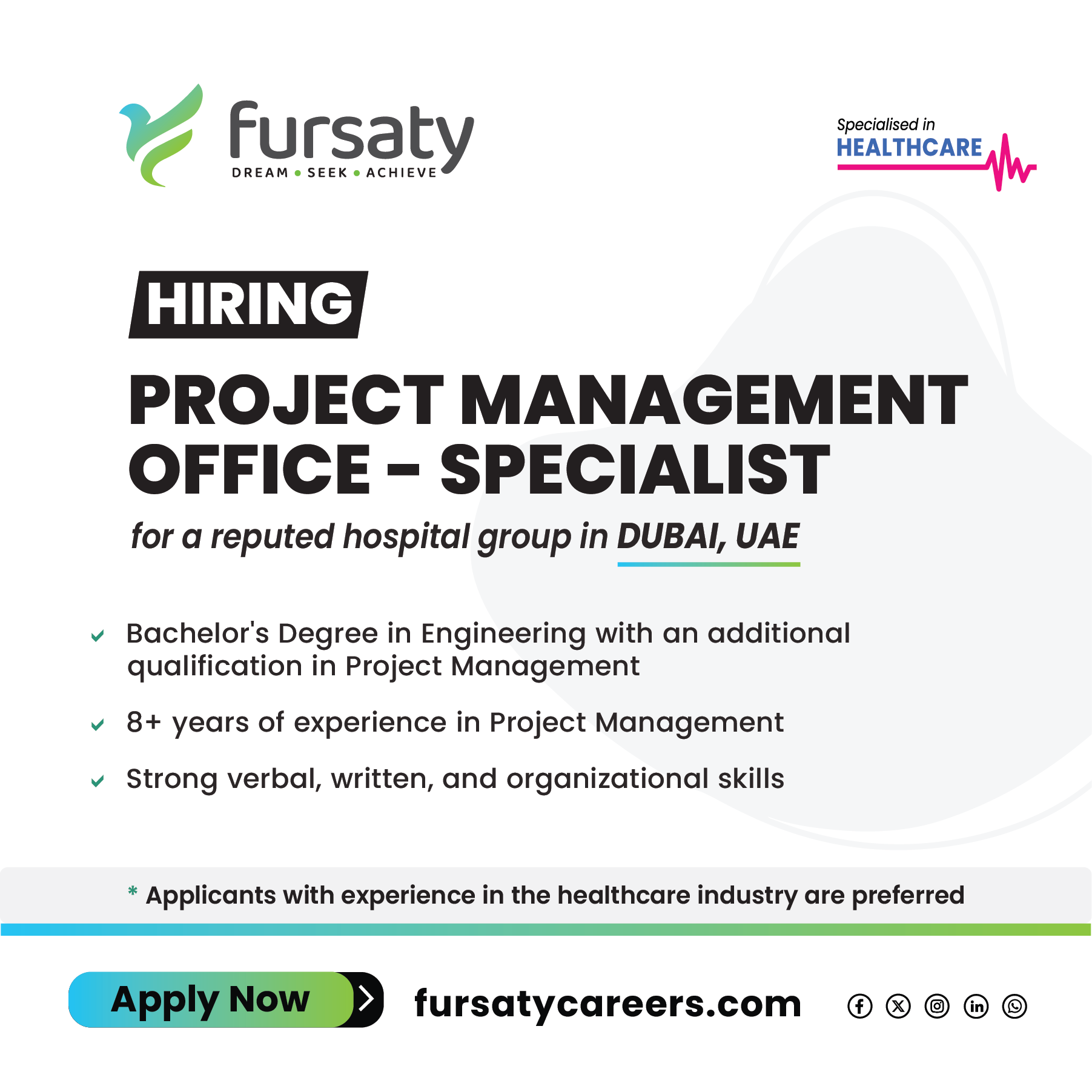 Project Management Office - Specialist